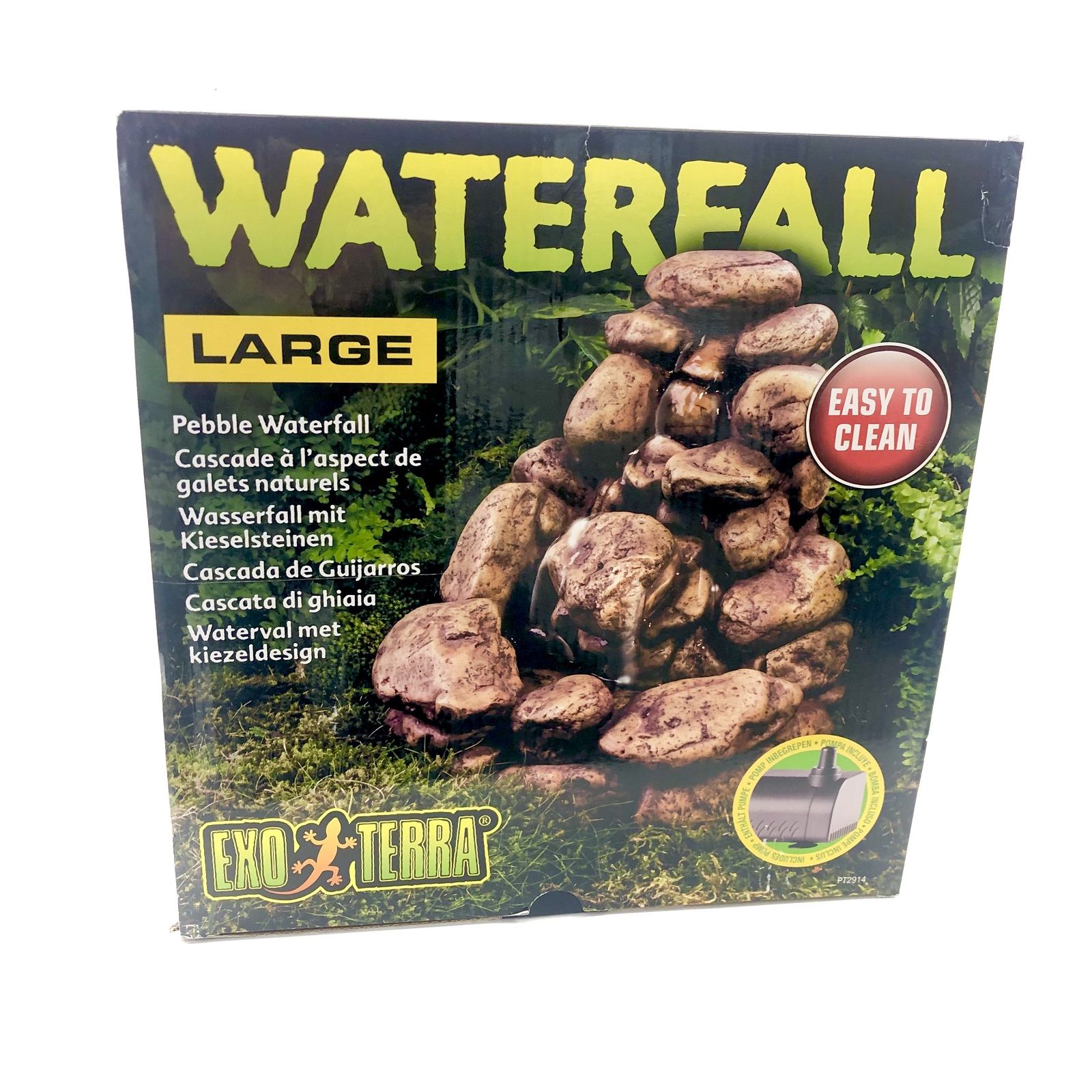 Exo Terra Waterfall Medium – Natürlicher Wasserfall für Terrarien